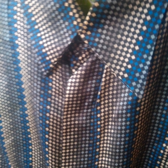 Genelli | Shirts | Genelli Large Geometric Nice Drycleaned Shirt | Poshmark